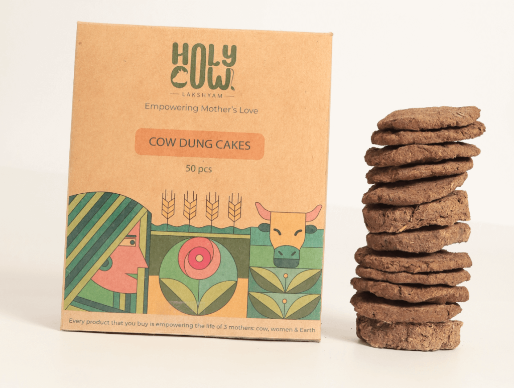 Holy Cow Lakshyam products are made from cow dung & urine.