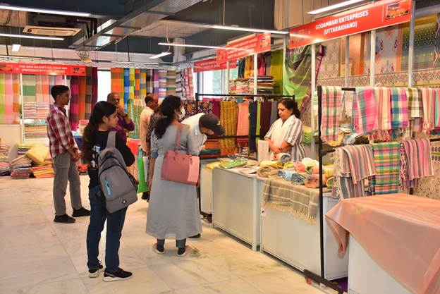 Viraasat exhibition at Handloom Haat in New Delhi