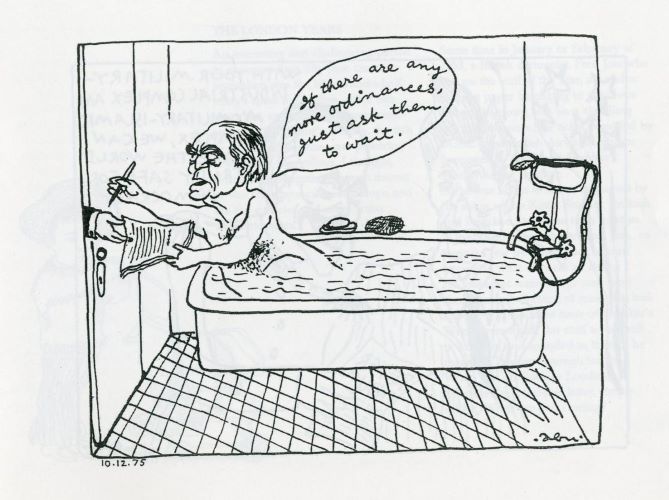 Abu Abraham worked as political cartoonist for 50 years,