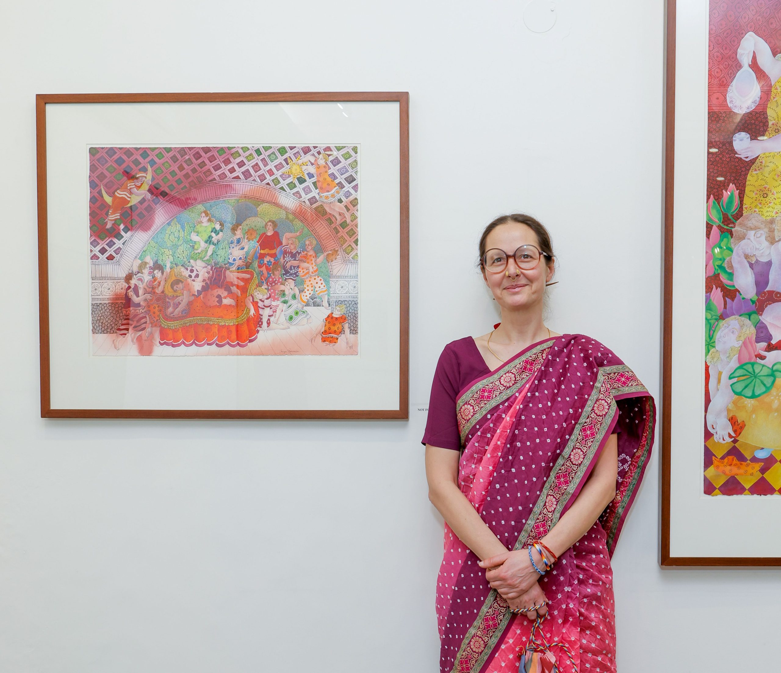 Maya Burman show on at Nayan Naveli Gallery